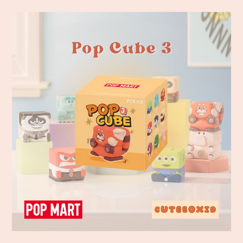 Jual POP MART Disney/Pixar POP CUBE-3 Series [Pre-Order] | @cuteboxid ...