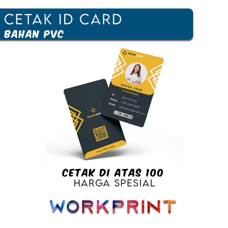 Jual Cetak ID Card PVC Premium | Shopee Indonesia