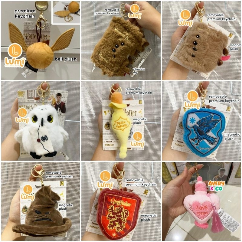 Jual Miniso x Harry Potter Key Keychain Gantungan Kunci Mainan Dekorasi Dekorasi Ritsleting Tas ...