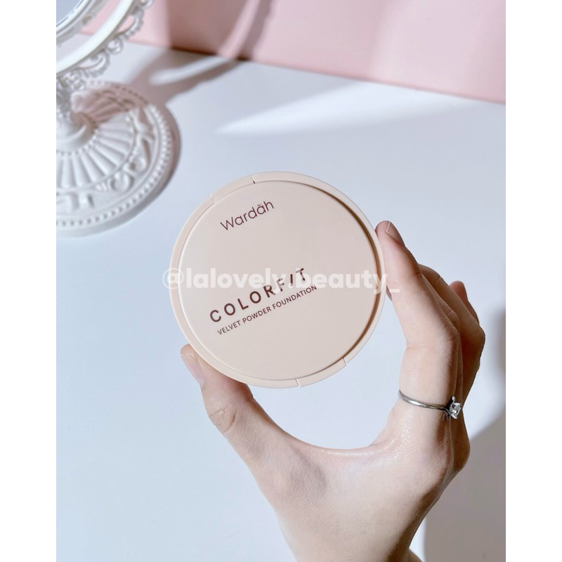 Jual [NEW] Wardah Colorfit Velvet Powder Foundation Shade 32N Neutral ...