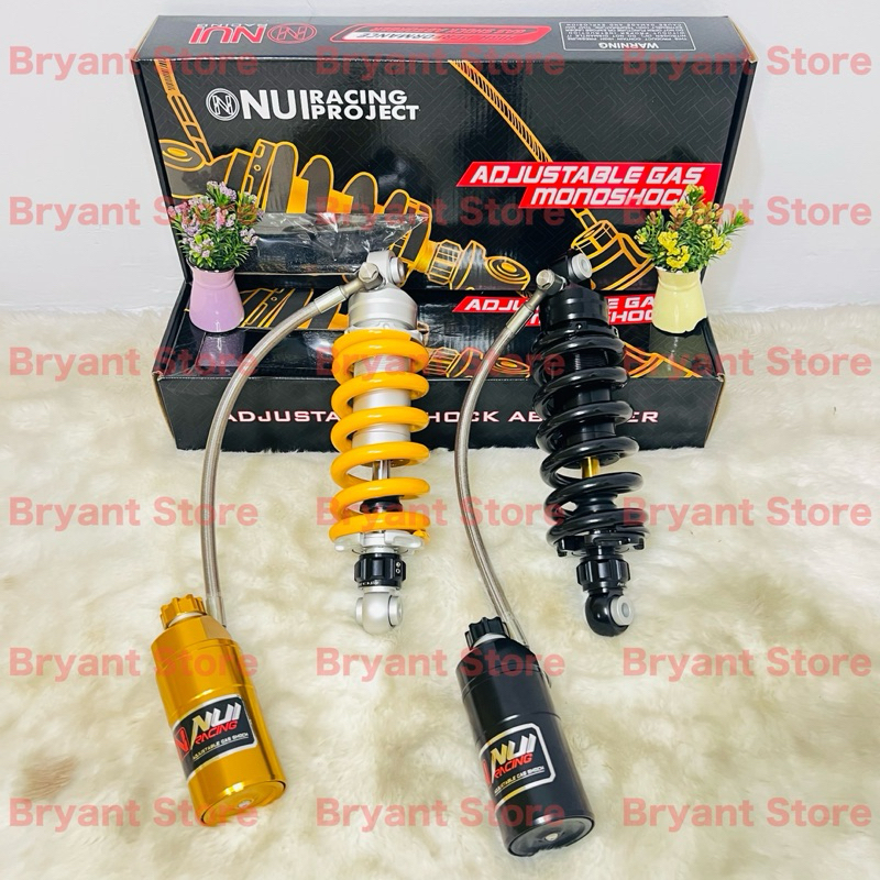 Jual MONO SHOCK NUI RACING ORIGINAL TABUNG PISAH NINJA 150RR RR 265MM 2 KLIK FUNGSI REBOUND ...