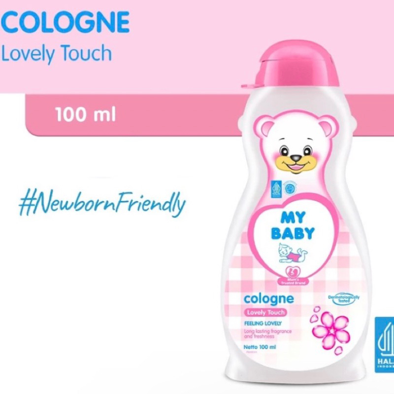 Jual My baby cologne lovely touch 100ml | Shopee Indonesia