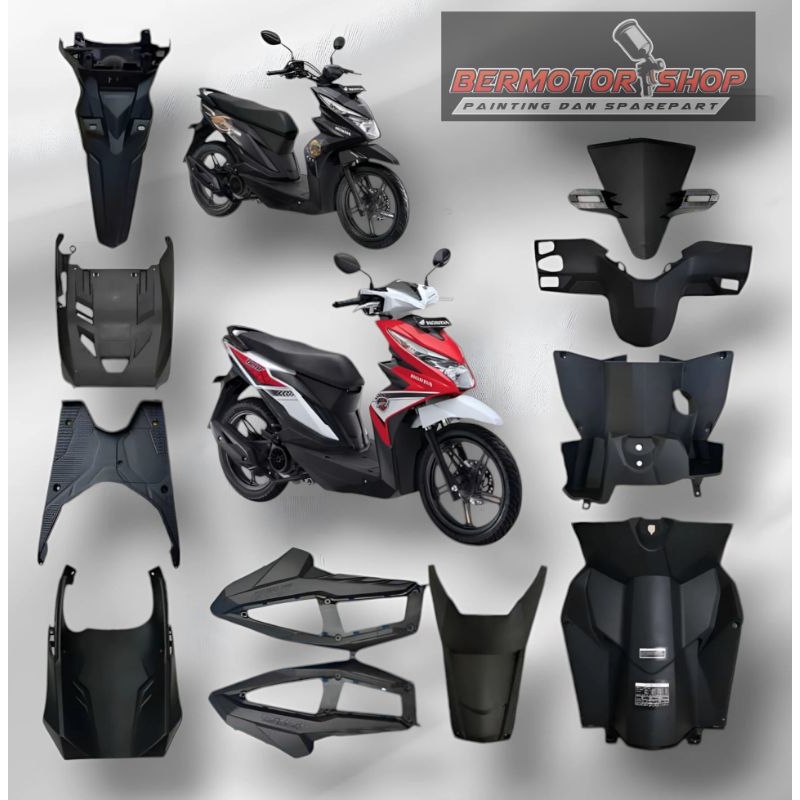 Jual FULLSET BODY KASAR MOTOR HONDA BEAT NEW ESP/ECO (2016-2019 ...