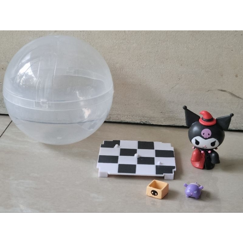 Jual ya gachapon mesin capit claw machine Kuromi Sanrio Figurine ...