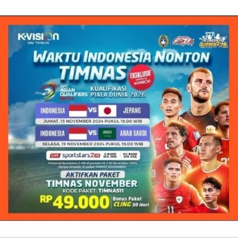 Jual Paket timnas K-VISION Aff cup suzuki cup | Shopee Indonesia