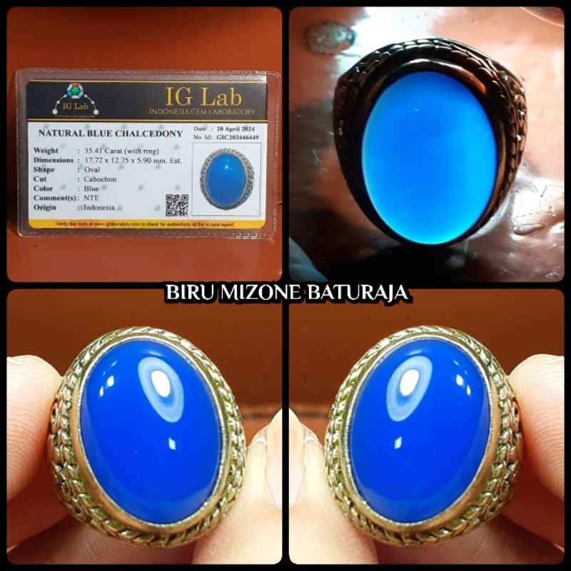 Jual BIRU TINTA BATURAJA + MEMO LAB ( ASLI TAMBANG BATURAJA ) | Shopee ...
