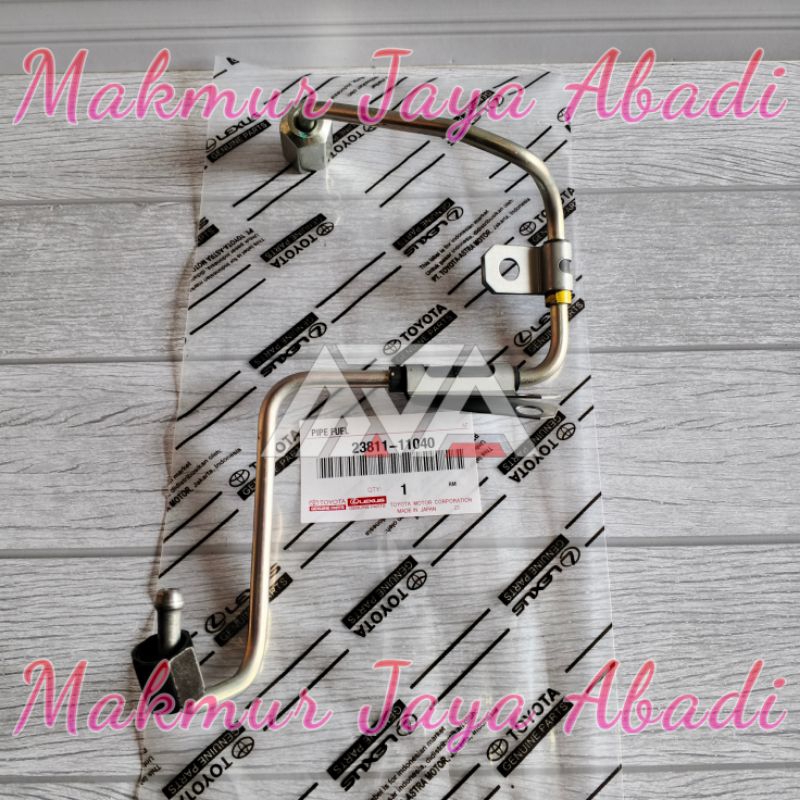 Jual PIPA INJEKTOR PIPA SELANG SOLAR ASLI TOYOTA INNOVA REBORN FORTUNER ...