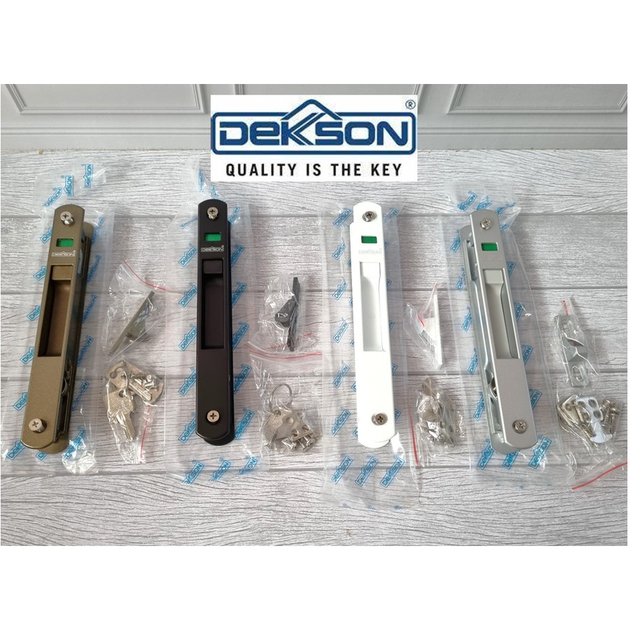 Jual Kunci Sliding RA6 Dekson Handle Pintu RA 6 Tanam Aluminium ...