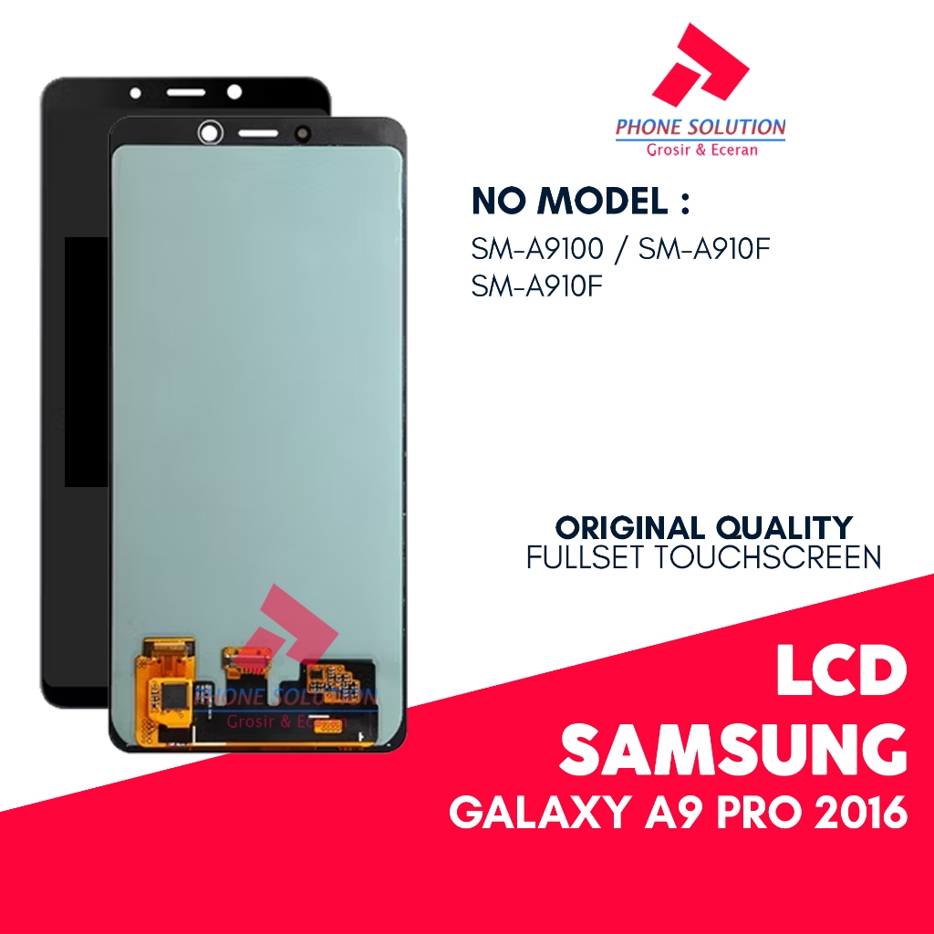 Jual LCD Samsung A9 Pro A910 - Fullset Touchscreen 100% Original - Garansi 1 Bulan | Shopee ...