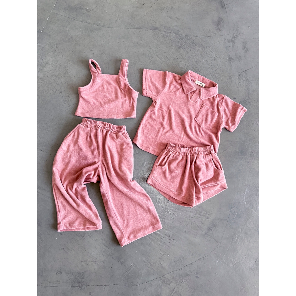 Jual KANAKO Essentials Set Tank Top Kaos Polo Celana Pendek Panjang ...