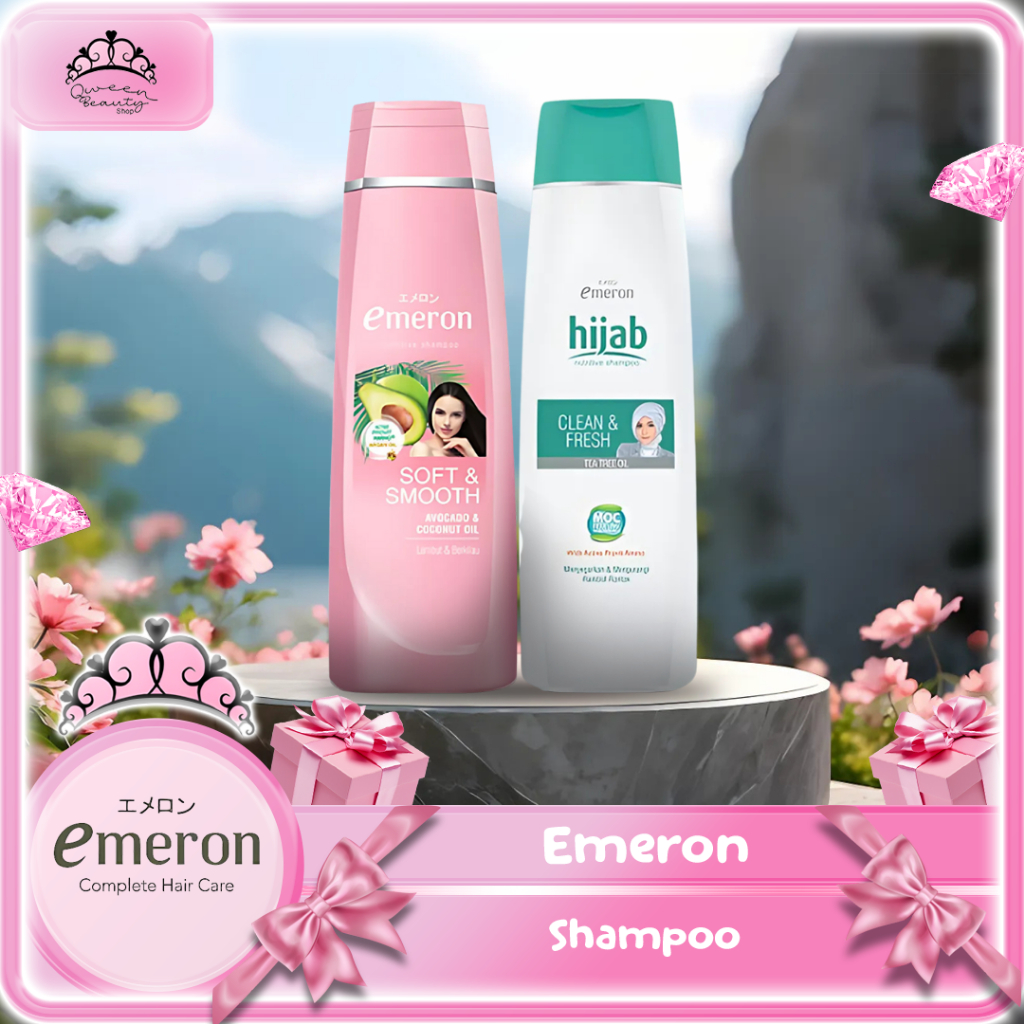 Jual Emeron Shampoo Series 150ml | Soft & Smooth | Hijab Clean & Fresh ...