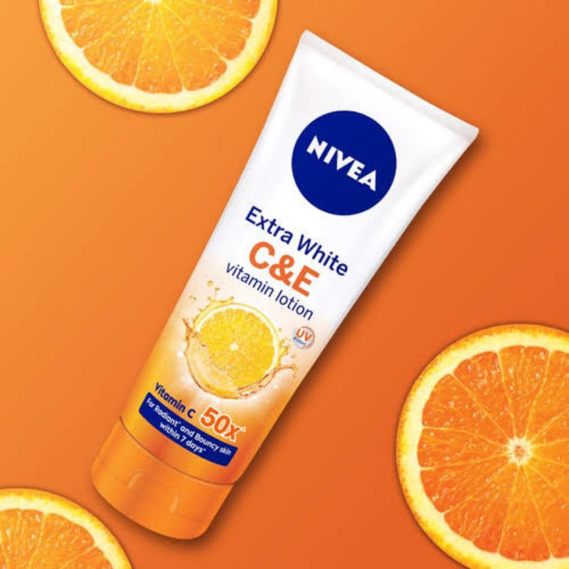 Jual Nivea Extra Bright C & E Vitamin Lotion 180ml | Shopee Indonesia
