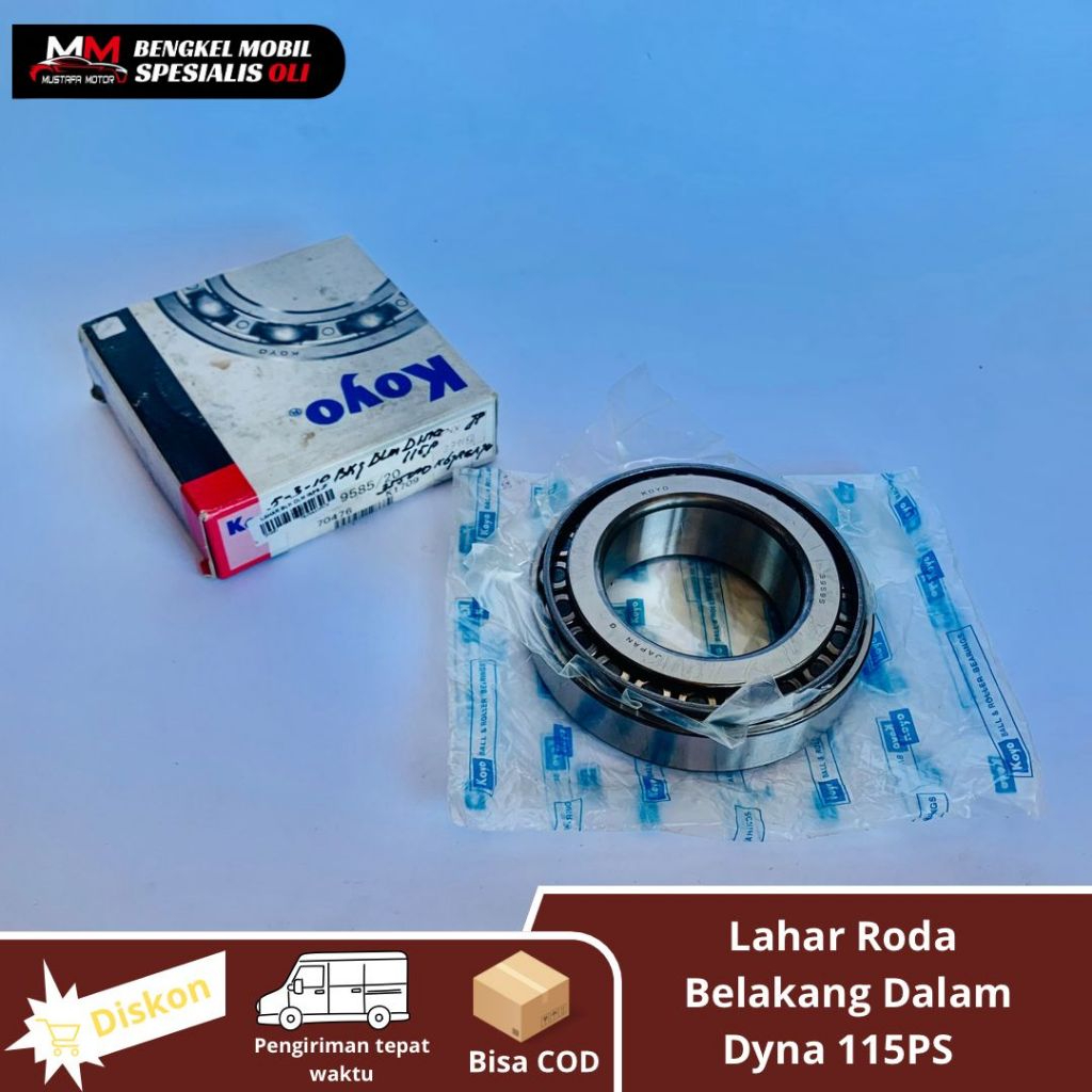 Jual BEARING RODA BELAKANG DALAM DYNA RINO 115PS LAHAR 39585/20 KOYO ...