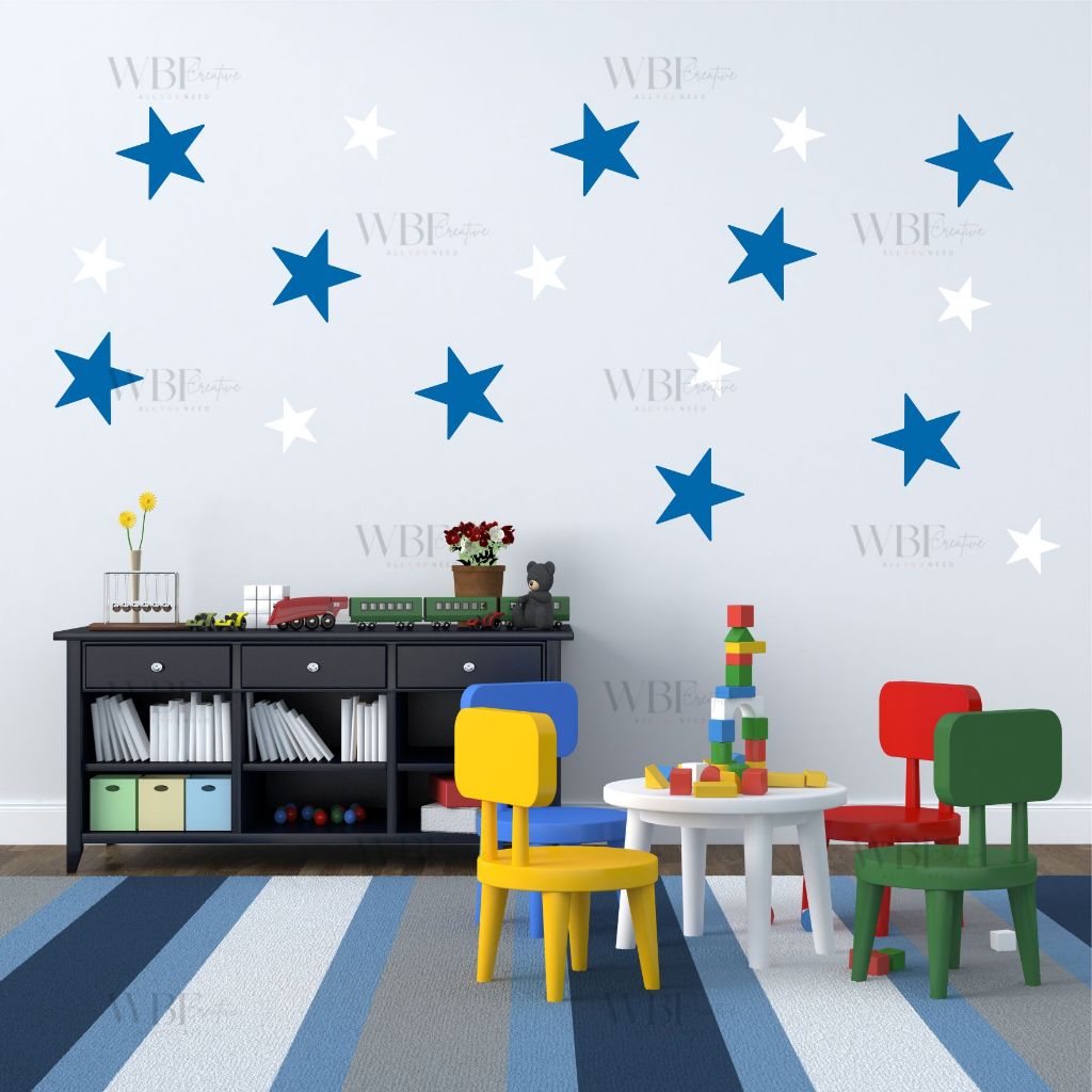 Jual Stiker Bintang Sticker Star Dekorasi Ruangan Anak Waterproof ...