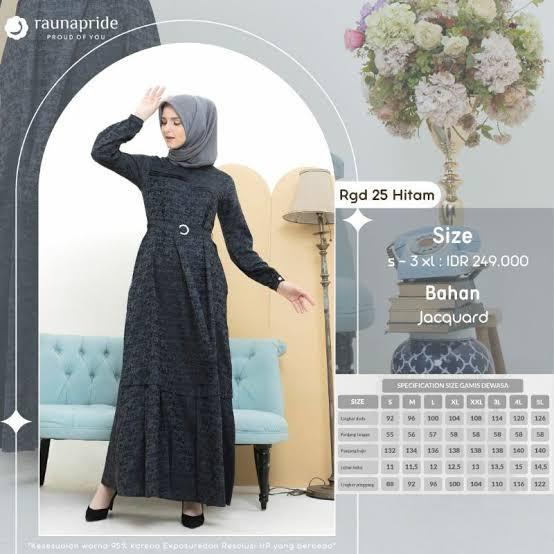 Jual RAUNA GAMIS DEWASA RGD 25 | Shopee Indonesia