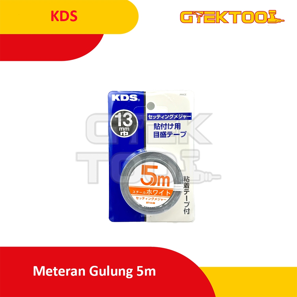 Jual KDS Meteran Gulung 5m Measuring Tape 5 M Meter Baju Jahit | Shopee ...