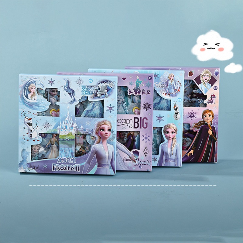 Jual Sticker Frozen Isi 100 Lembar Stiker Momo Nono Sticker Momo Frozen ...