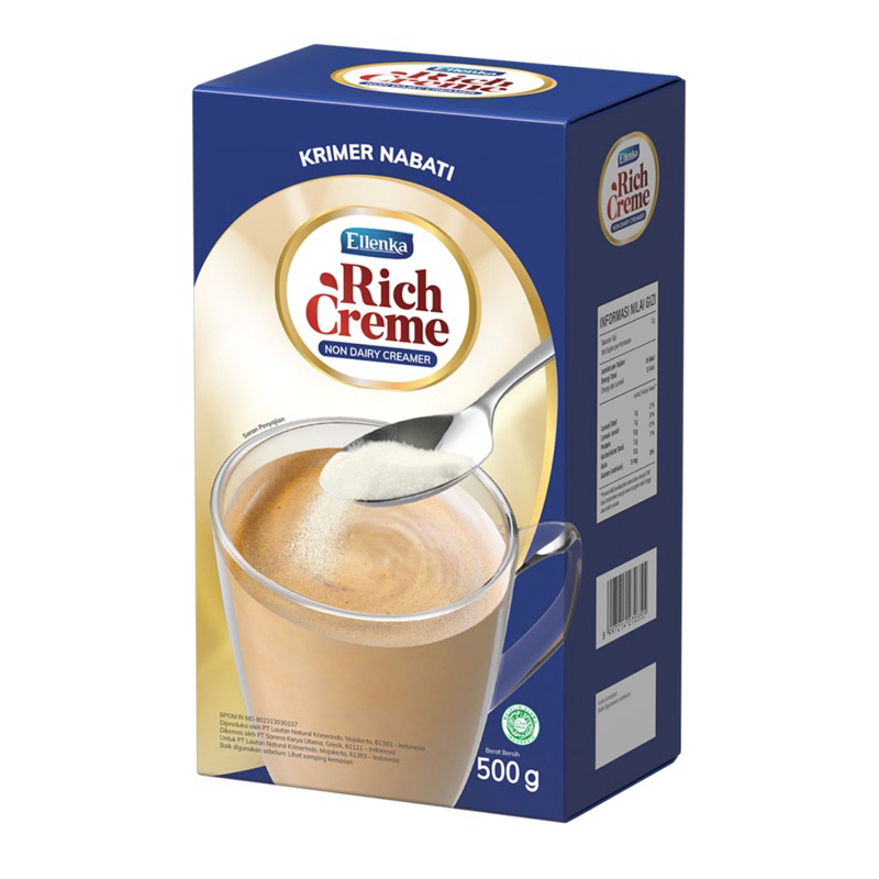 Jual Ellenka Rich Creme Krimer Nabati Non Dairy 500g | Shopee Indonesia