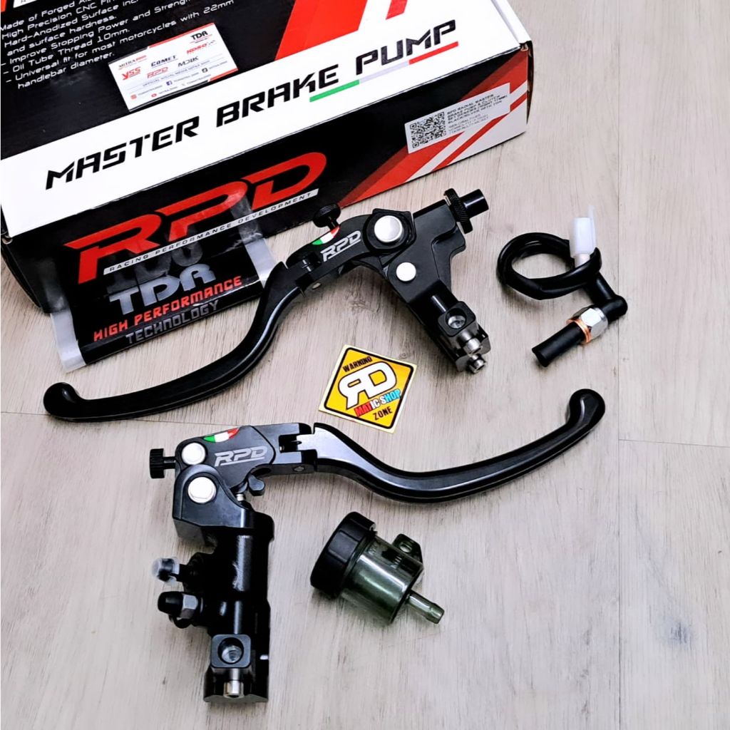 Jual Master Rem RPD by TDR Set 17mm Master Rem Kanan dan Kopling Kiri | Shopee Indonesia