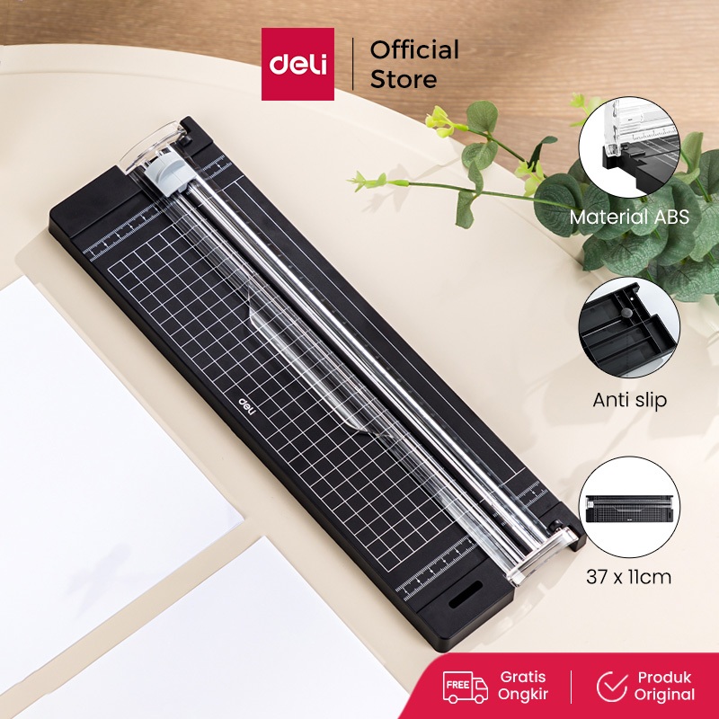 Jual Deli Small Paper Trimmer Portable/ Pemotong Kertas Kecil A4 A5 ...