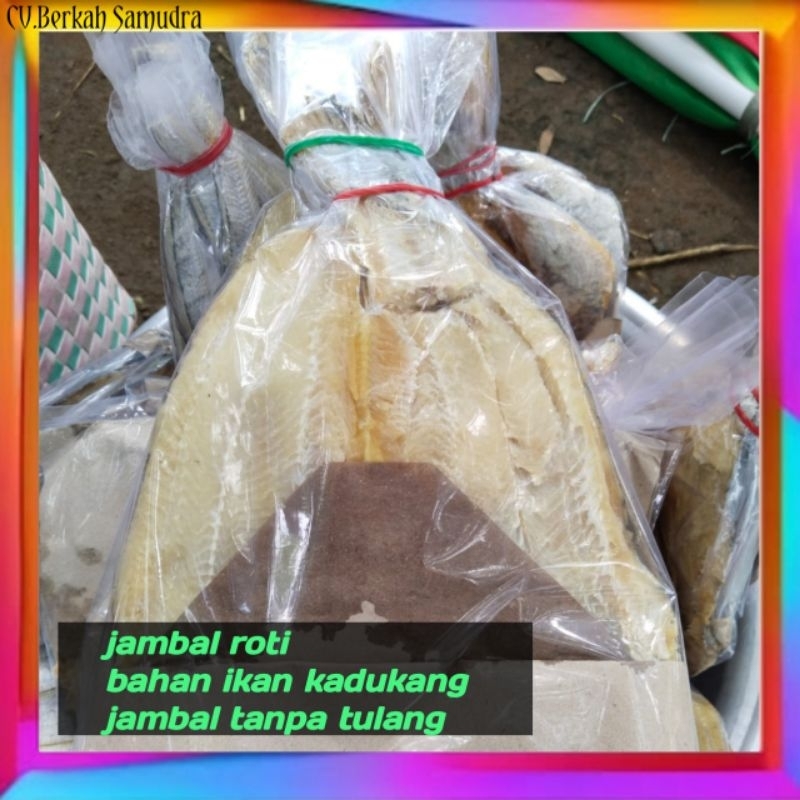 Jual JAMBAL ROTI IKAN KEDUKANG/JAMBAL ROTI TANPA TULANG/PER 3 BUNGKUS ...