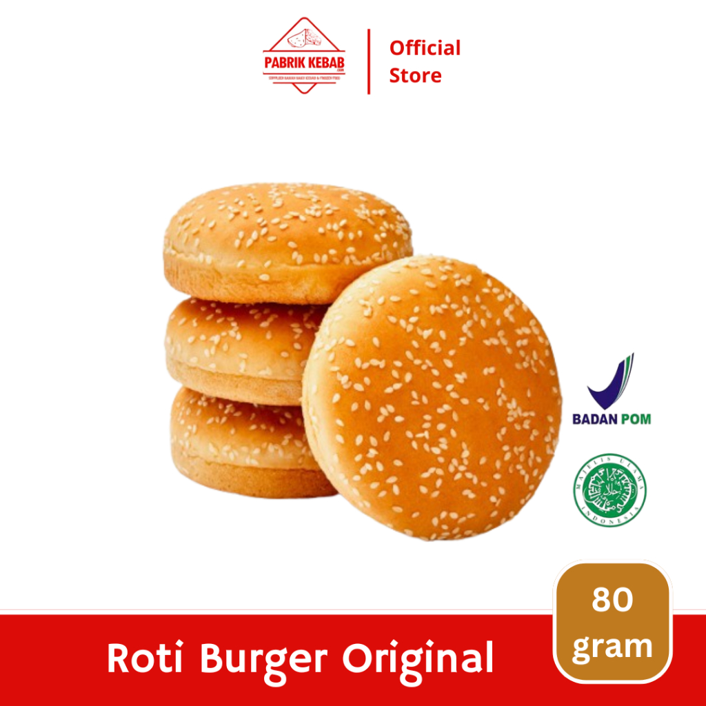 Jual Roti Burger Original 60 Gram - 1 PCS | Shopee Indonesia