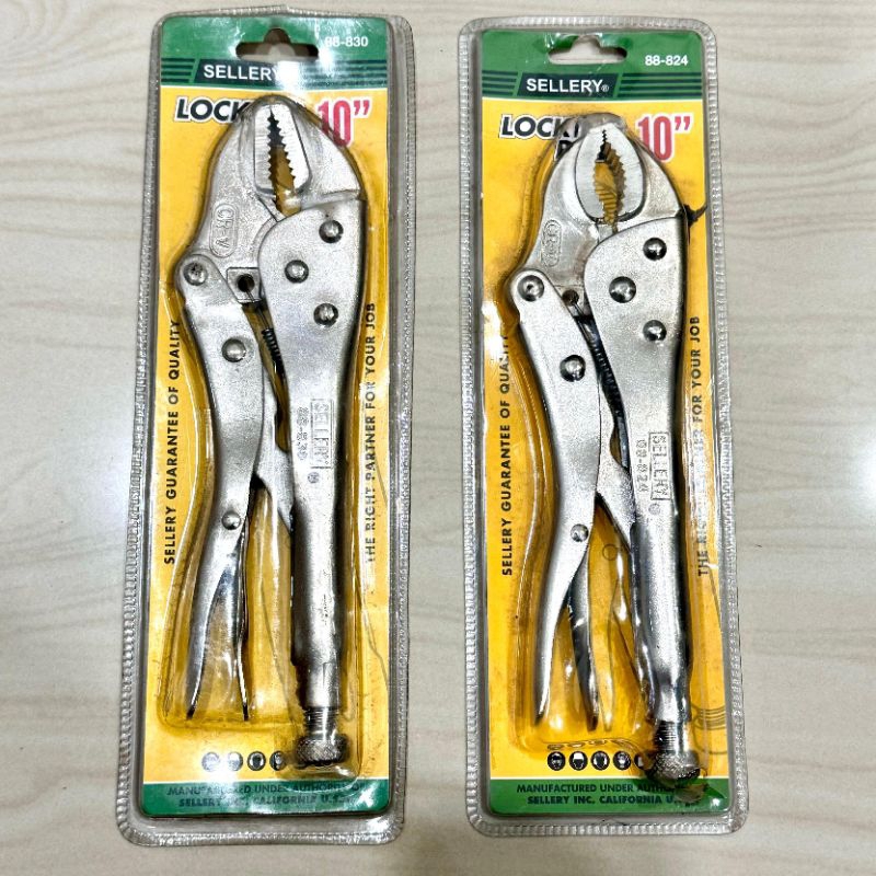 Jual tang bais SELLERY 10 inchi 250mm tang STEL jepit buaya bengkok ...