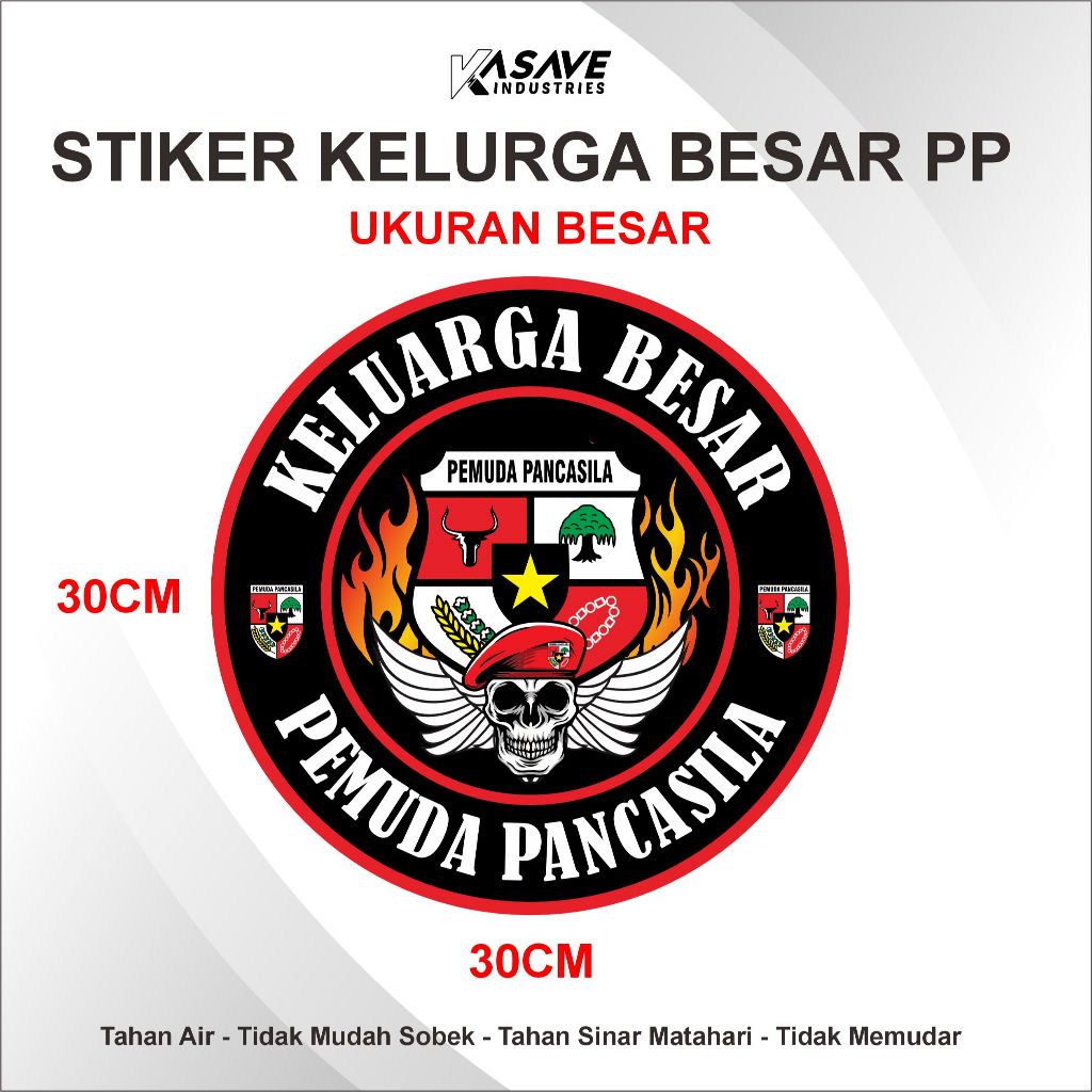 Jual STIKER PEMUDA PANCASILA / KELUARGA BESAR PEMUDA PANCASILA UKURAN ... Jual STIKER PEMUDA PANCASILA / KELUARGA BESAR PEMUDA PANCASILA UKURAN ...