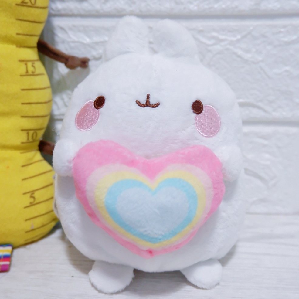 Jual Boneka Molang Love Rainbow ORI | Shopee Indonesia