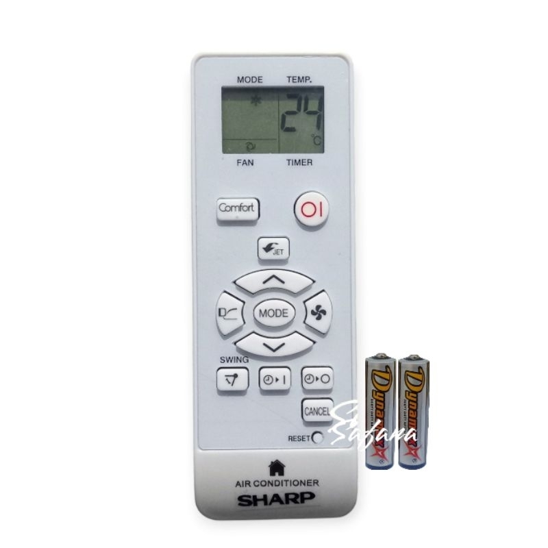 Jual Remote AC SHARP (Comfort) ORIGINAL QUALITY - Putih | Shopee Indonesia