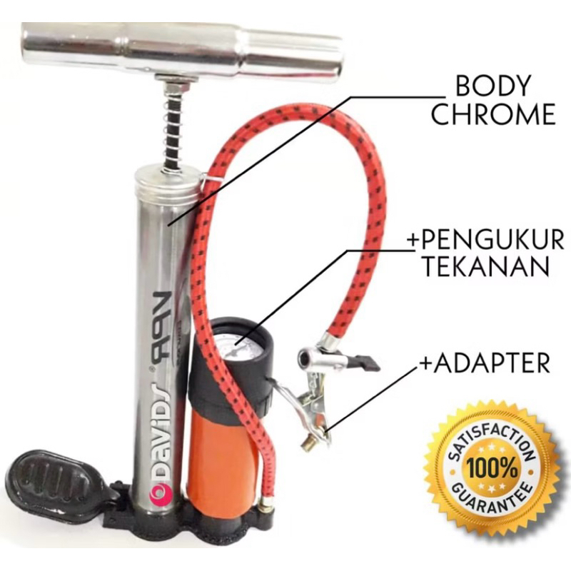 Jual Pompa Sepeda Motor Kompa Sepedah Kumpo Ban Bola Angin Manual ...