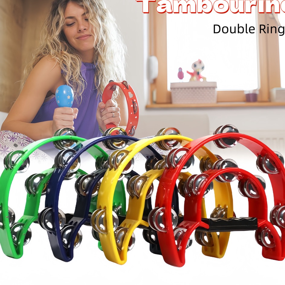 Jual Produk Terupdate Alat Musik Tamborin Hadroh Tamborine Kecrekan ...
