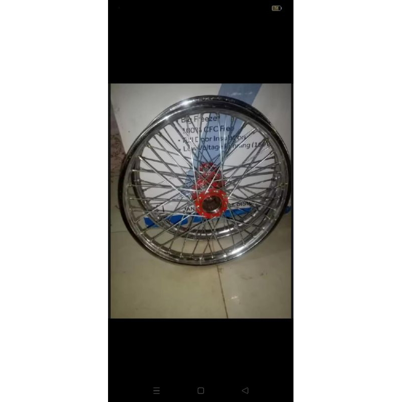 Jual velg roda gerobak tanpa ban,ring 17/275# bisa cod# | Shopee Indonesia
