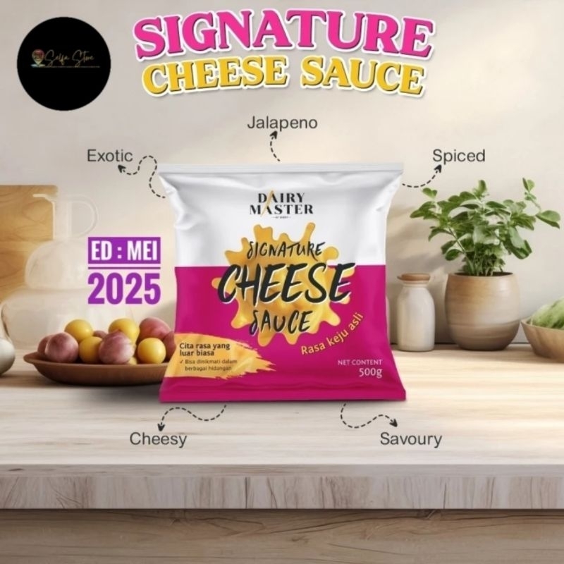 Jual Dairy Master Signature Cheese Sauce Pengganti Sauce Keju Nacho ...
