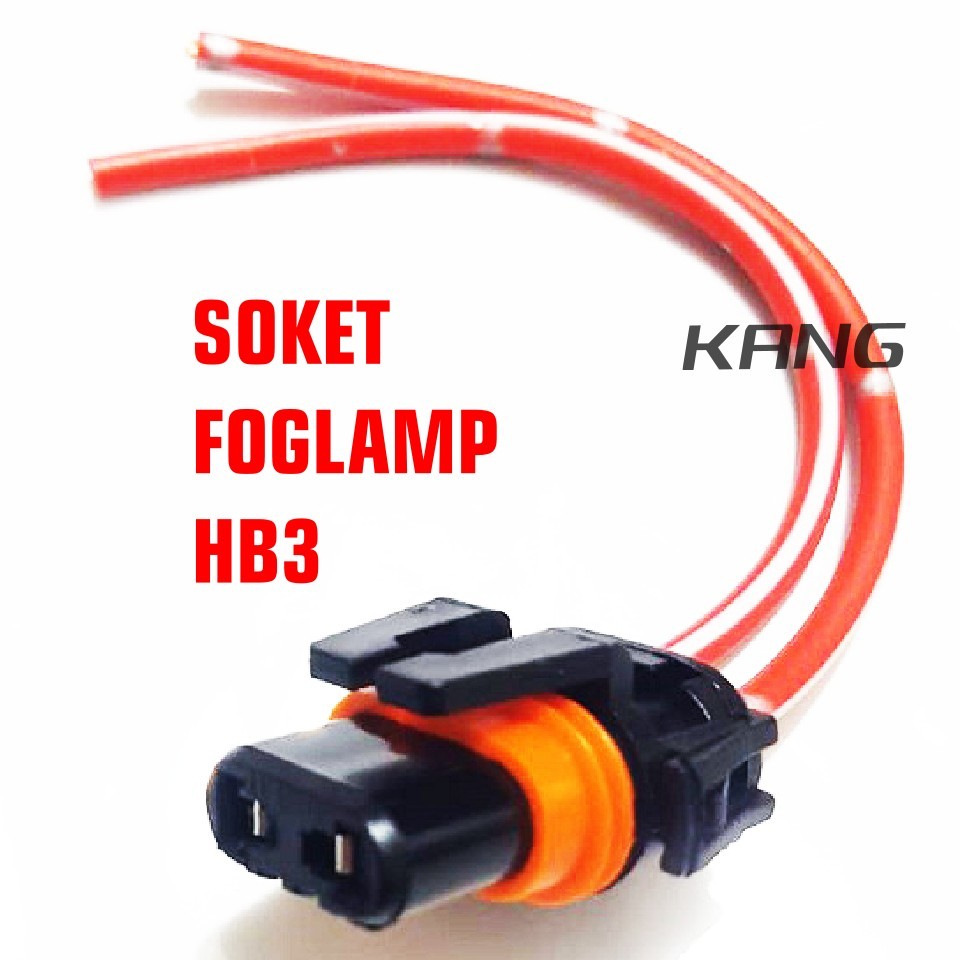 Jual Socket Cable Fog Lamp HB3 Soket Kabel Fitting Lampu Depan HB3 ...