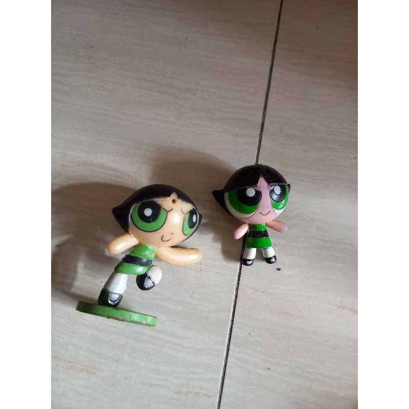 Jual power puff girls action figure satuan buttercup second preloved ...