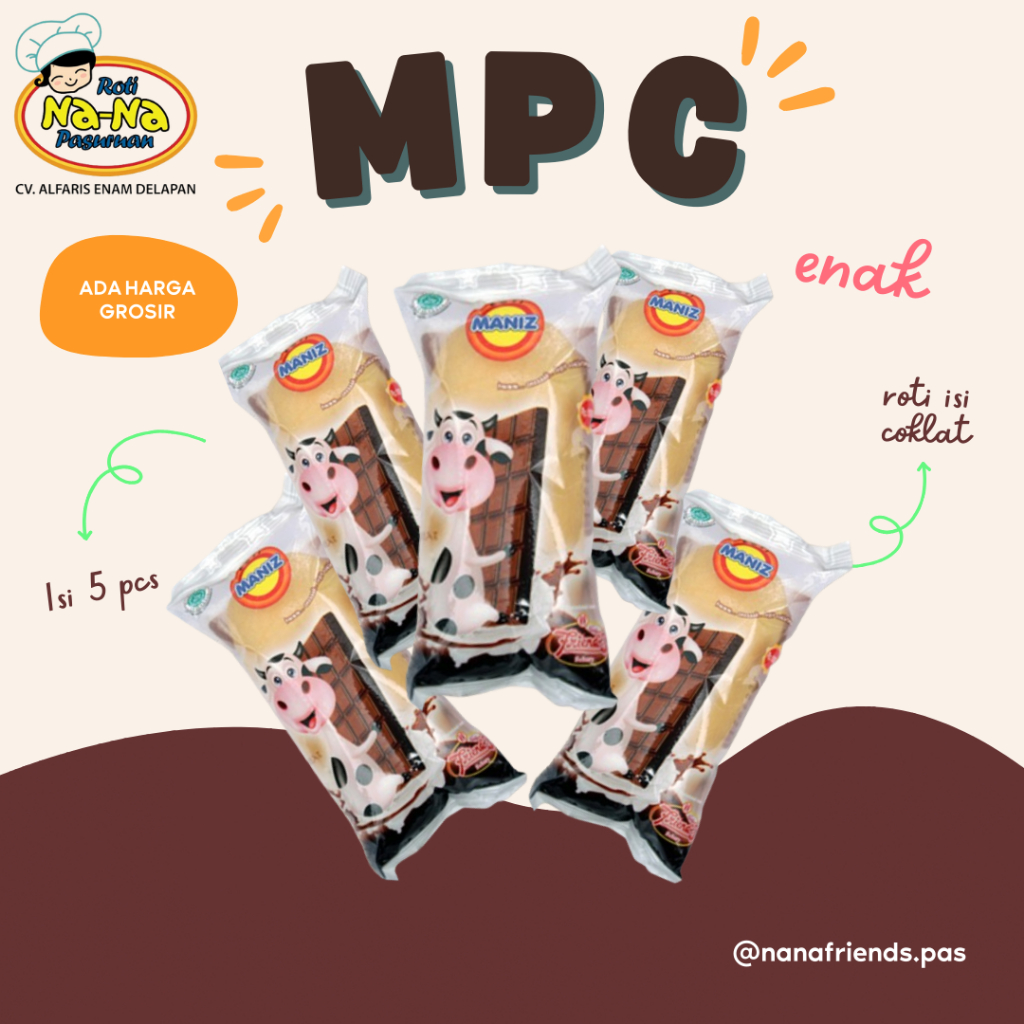 Jual MPC Roti Sapi Friend's Bakery (Coklat) | Shopee Indonesia