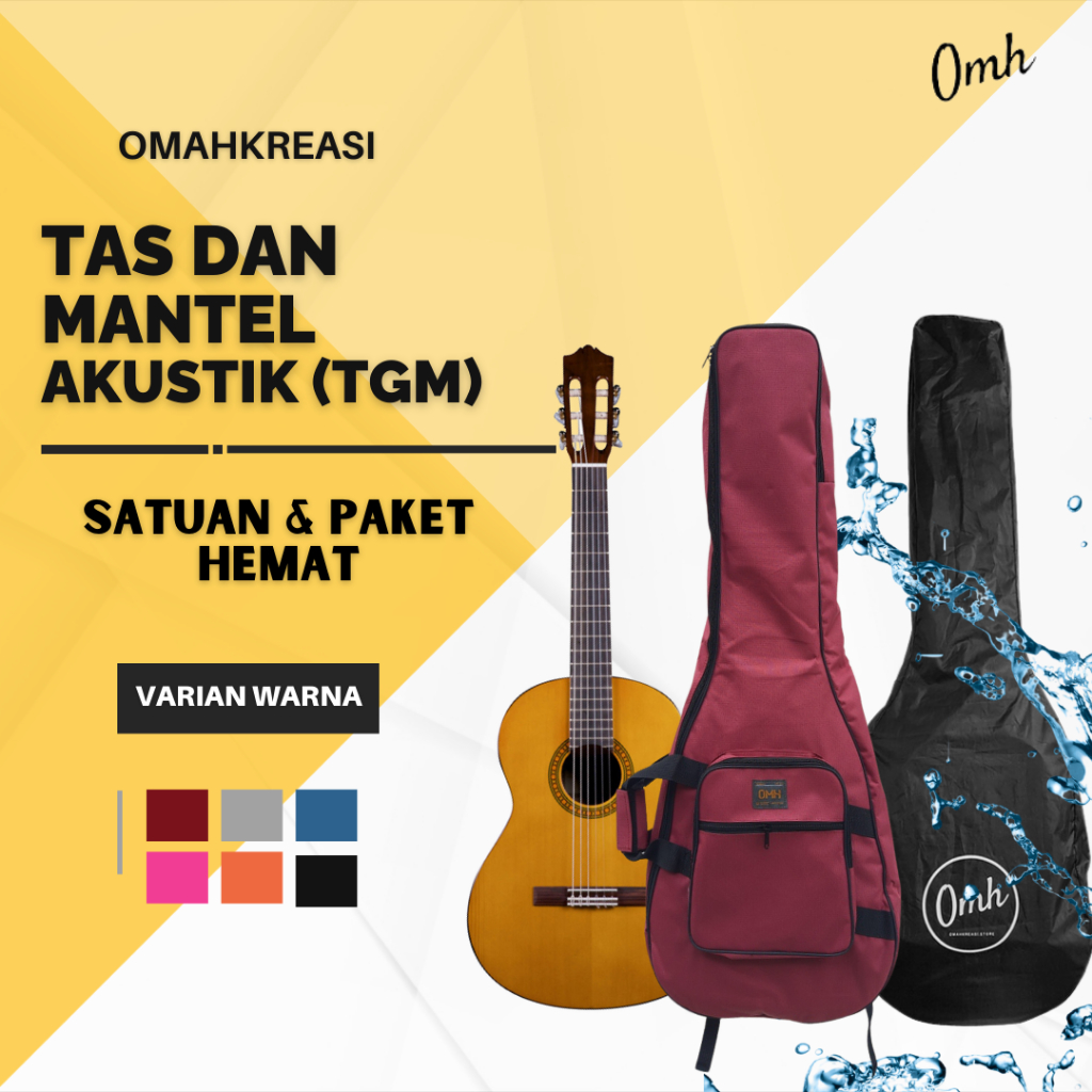 Jual Tas Gitar 3/4 Junior Cowboy / Softcase Tas Gitar Akustik Mini 3/4 ...