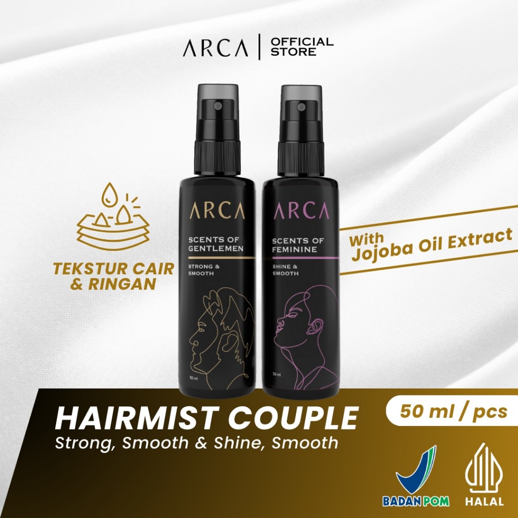 Jual ARCA Couple Series- Hair Mist Parfum Perawatan Rambut | Shopee ...