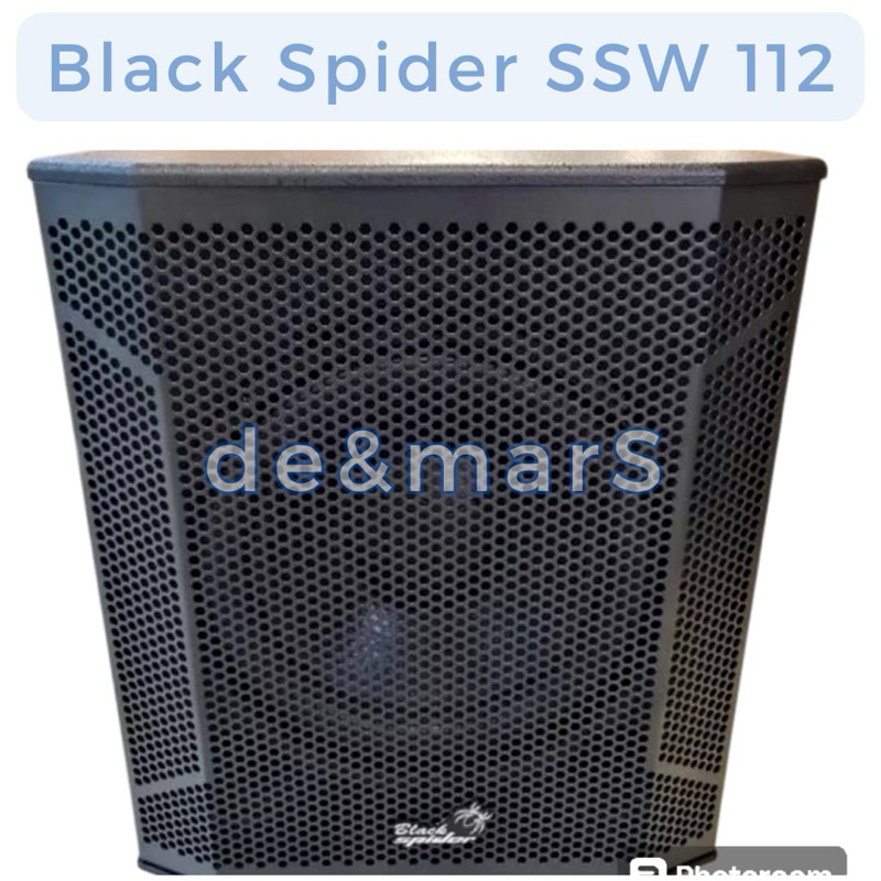 Jual Subwoofer Aktif Black Spider SSW112 12 inch | Shopee Indonesia