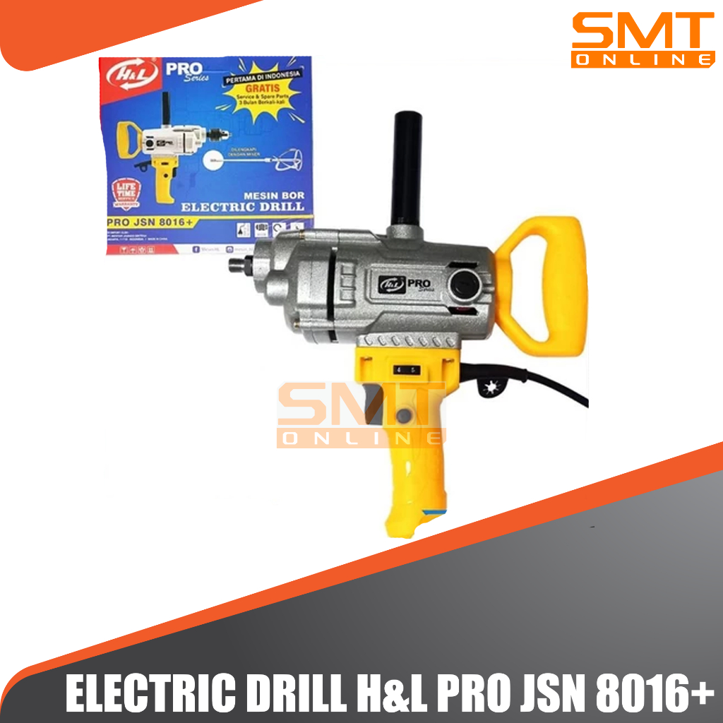 Jual Mesin Bor Kayu + Mixer 16 mm Electric Drill JSN 8016 Pengaduk ...