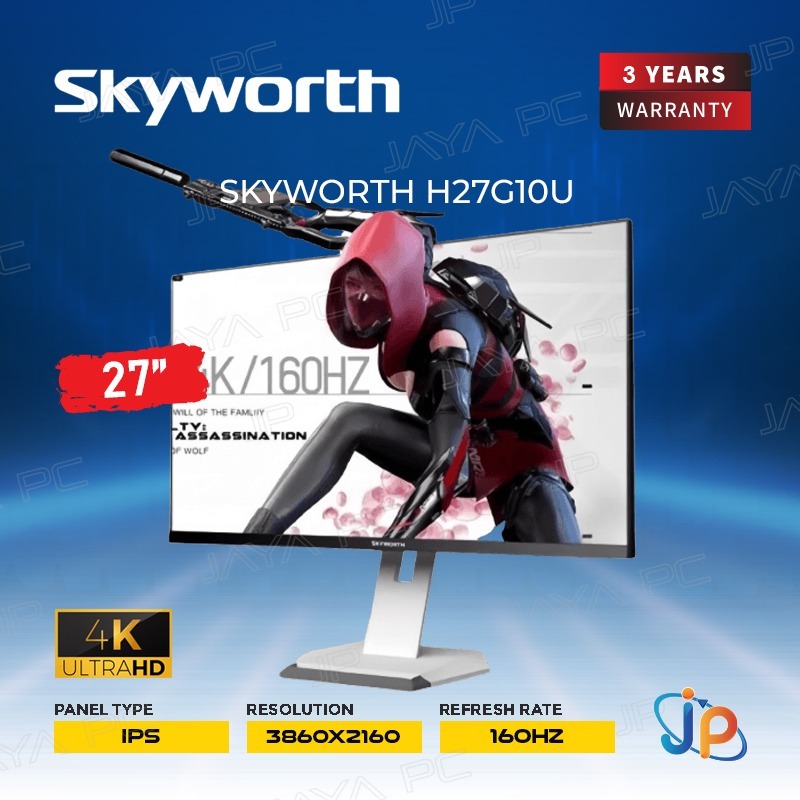 Jual Monitor Skyworth LED IPS H27G10U - 4K UHD 27" Inch | Shopee Indonesia