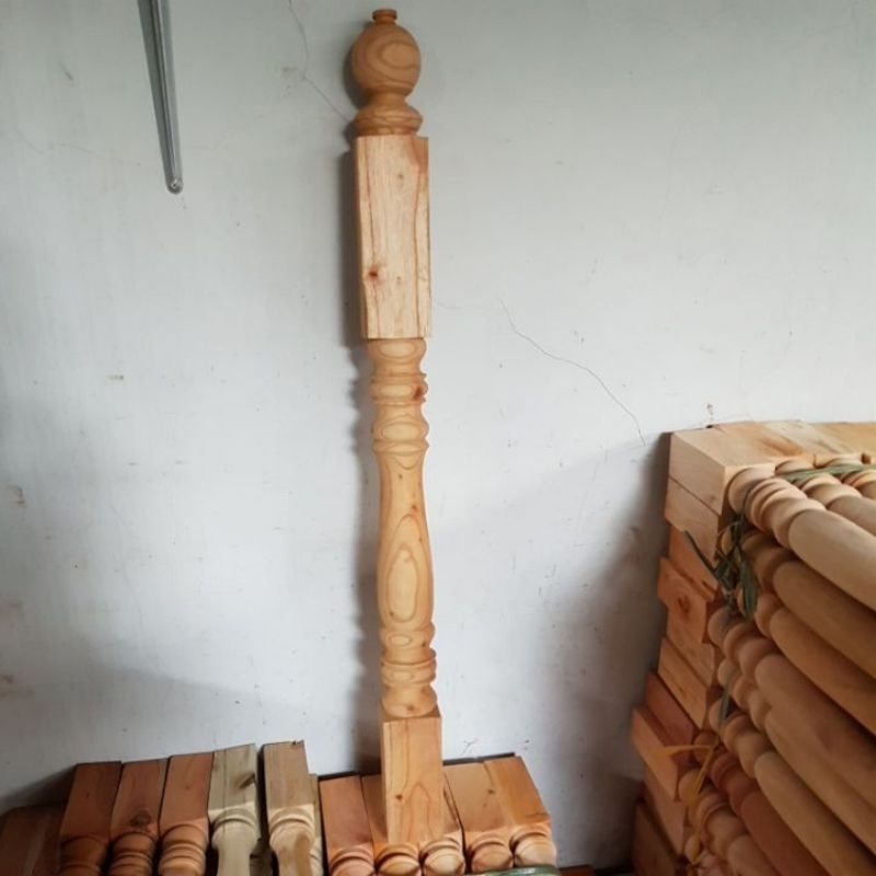 Jual tiang induk/master model kd kayu surian 100cm | Shopee Indonesia