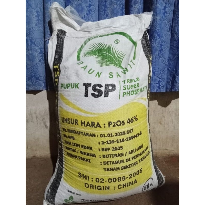 Jual PUPUK TSP KANDUNGAN PHOSPHATE 46% ORIGINAL KEMASAN REPACK 1 KG | Shopee Indonesia