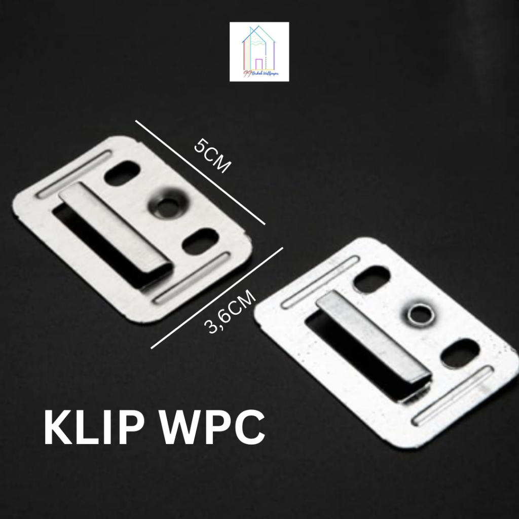Jual [PER PCS] KLIP Wood Pannel WPC | Clip Penjepit plat besi untuk ...