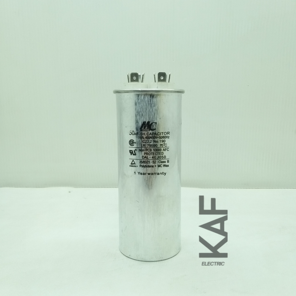 Jual CAPASITOR KAPASITOR AC 50UF 50 UF MC | Shopee Indonesia