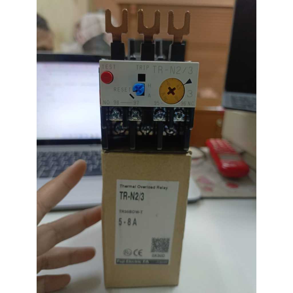 Jual FUJI ELECTRIC Thermal Overload Relay TR-N2/3 5-8A | Shopee Indonesia