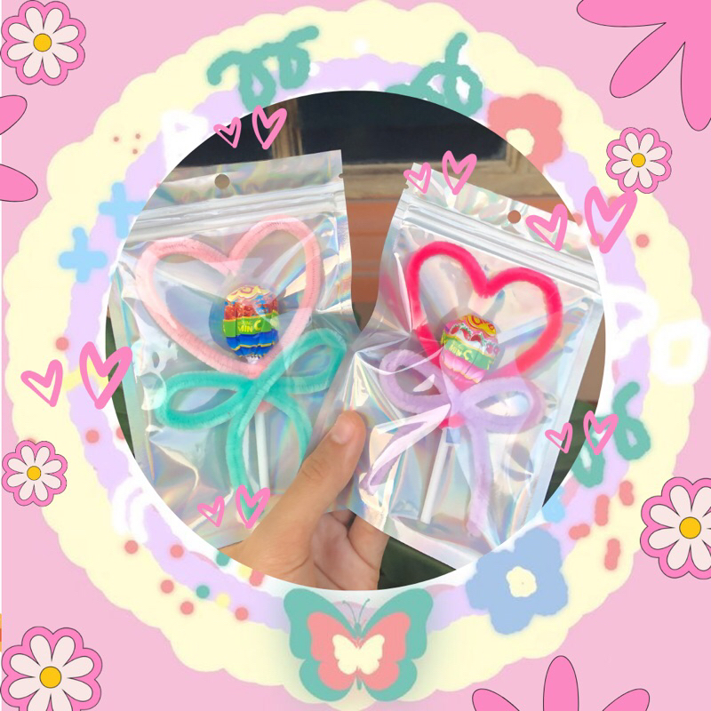 Jual MINI GIFT Permen Love Kawat Bulu Freebies Konser Souvenir Ulang ...