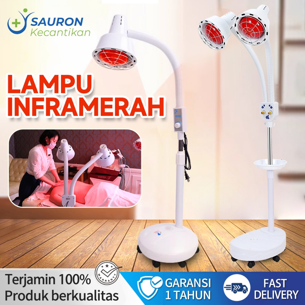 Jual Sauron 275 Watt Lampu Fisioterapi Infrared Ganda - Alat Terapi ...