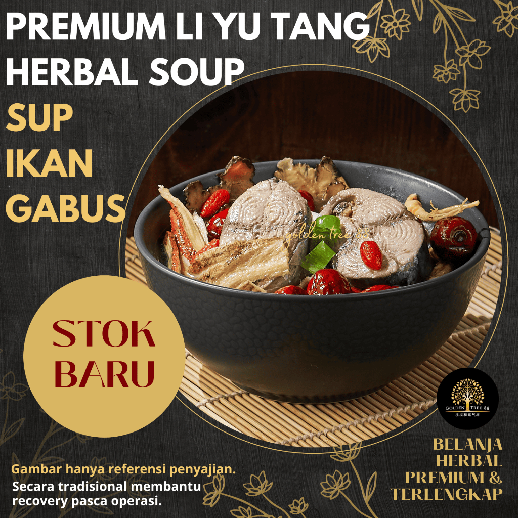 Jual Premium Tim Ikan Gabus Li Yu Tang Sup Herbal Ikan Gabus Pasca ...